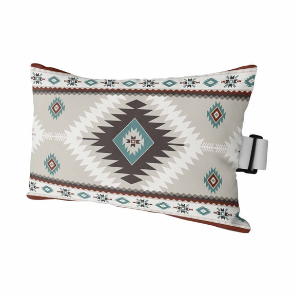 1PCS Outdoor Pillow for Chaise Lounge Chair Ethnic Tribal Geometric ...