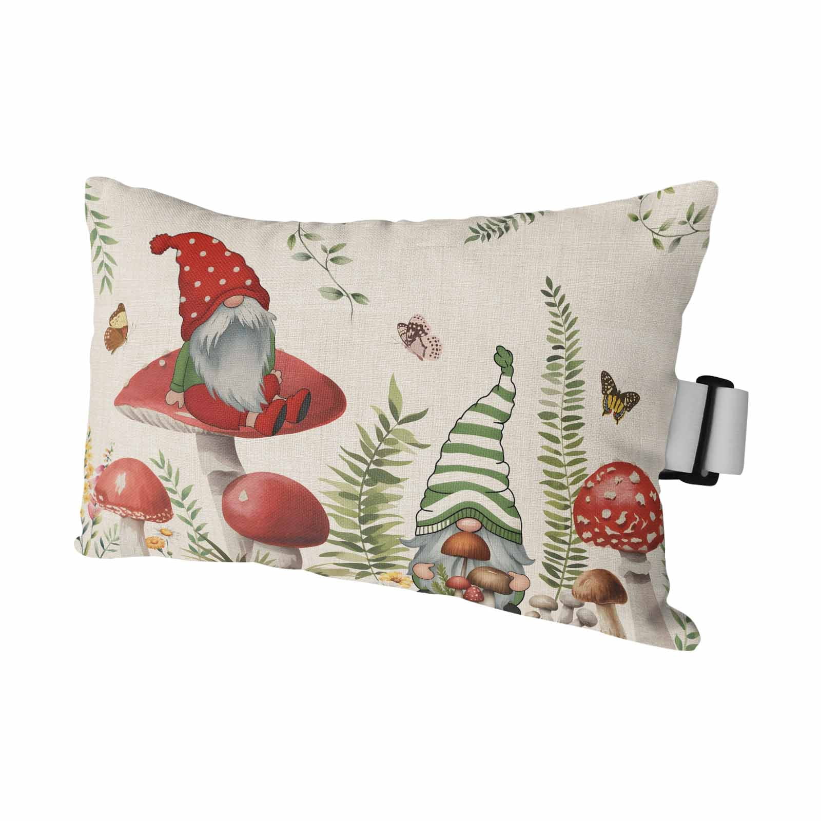 1PCS Outdoor Pillow for Chaise Lounge Chair Fall Farmhouse Gnome ...