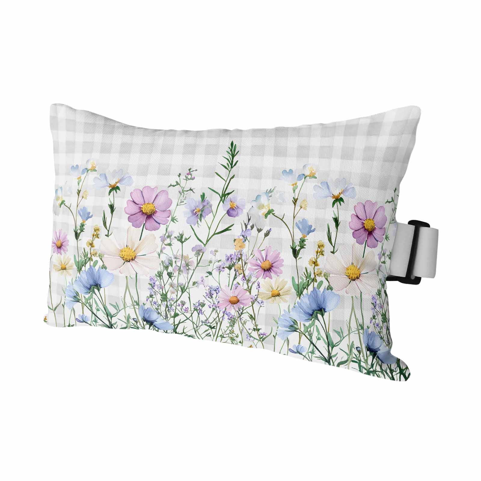 1PCS Outdoor Pillow for Chaise Lounge Chair Farm Watercolor Flower ...