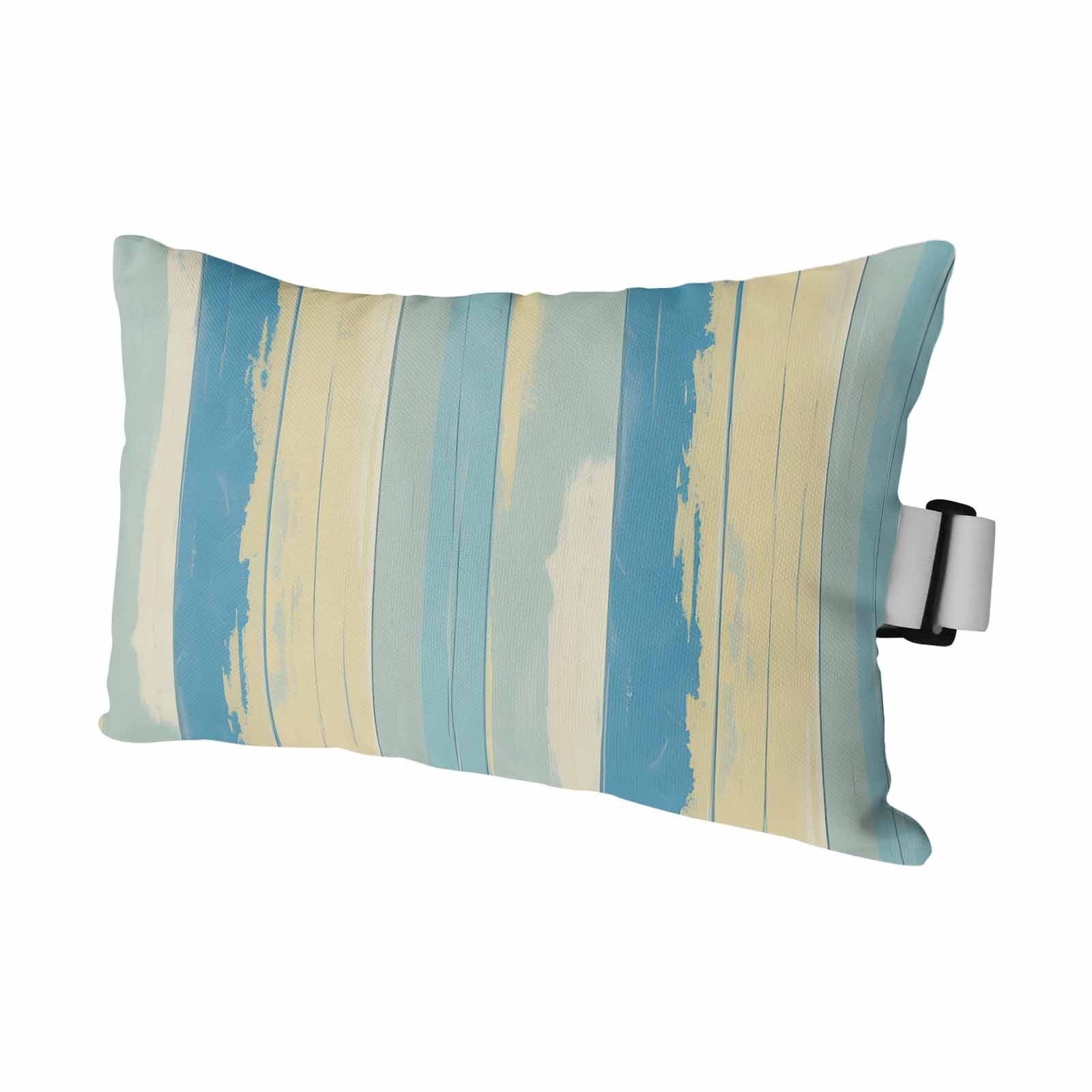 1PCS Outdoor Pillow for Chaise Lounge Chair Farm Wood Board Blue ...