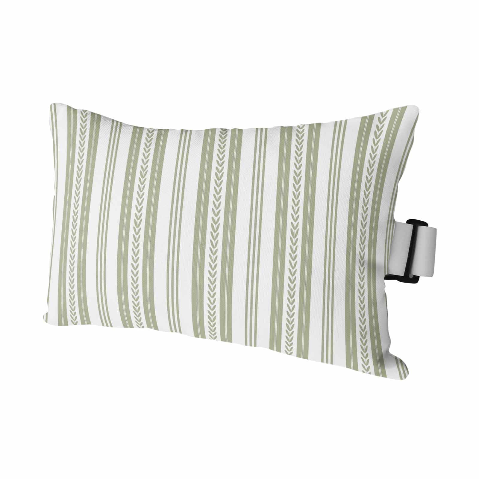 1PCS Outdoor Pillow for Chaise Lounge Chair Farmhouse Sage Green Leaf ...