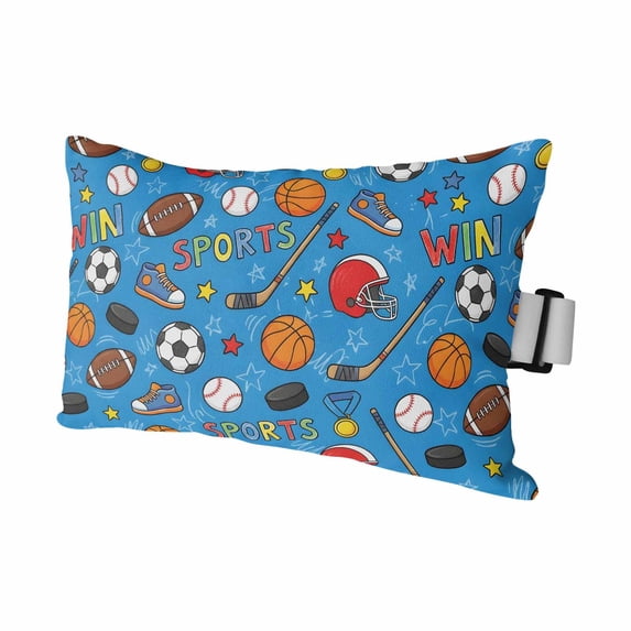 1PCS Outdoor Pillow for Chaise Lounge Chair Football Basketball Rugby ...