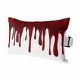 1PCS Outdoor Pillow for Chaise Lounge Chair Halloween Blood Pattern ...