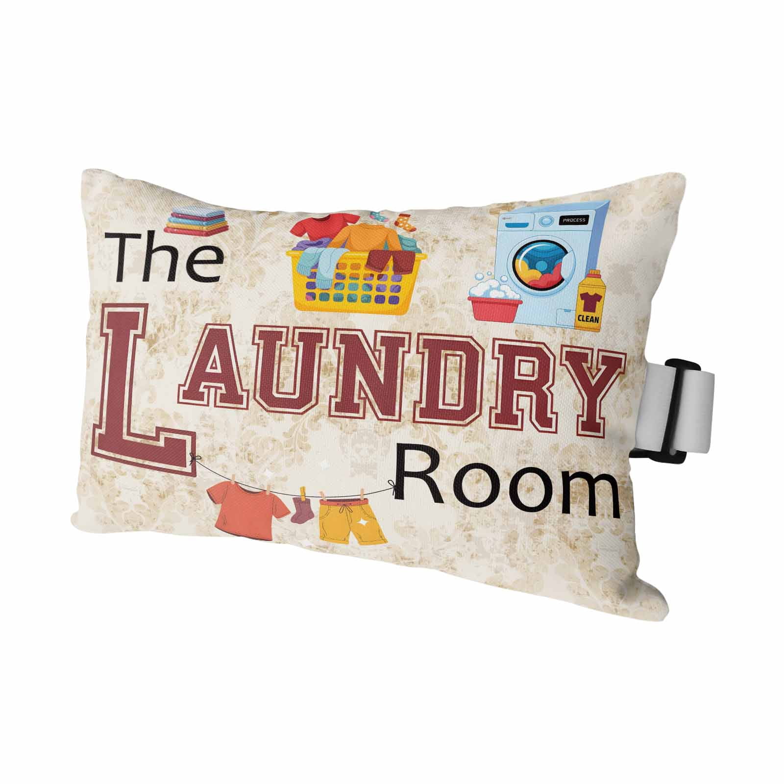 1PCS Outdoor Pillow for Chaise Lounge Chair Laundry Room Clothes ...
