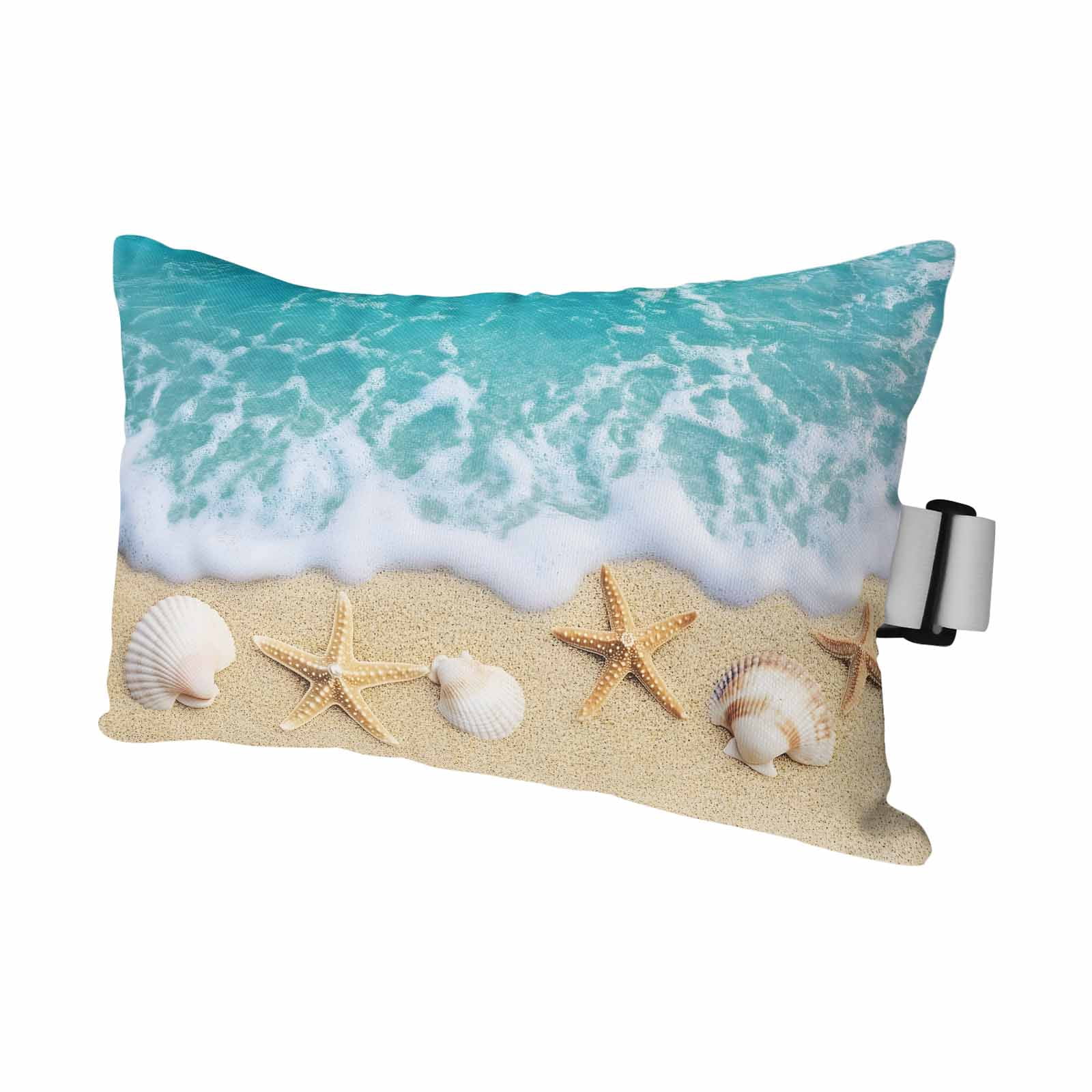 1PCS Outdoor Pillow for Chaise Lounge Chair Marine Life Starfish Shell ...