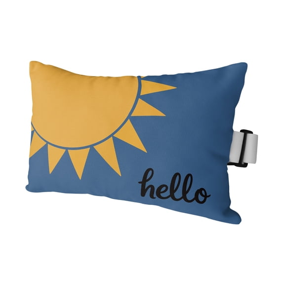 1PCS Outdoor Pillow for Chaise Lounge Chair Modern Minimalist Sun ...