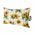 1PCS Outdoor Pillow for Chaise Lounge Chair Rustic Spring Sunflower ...