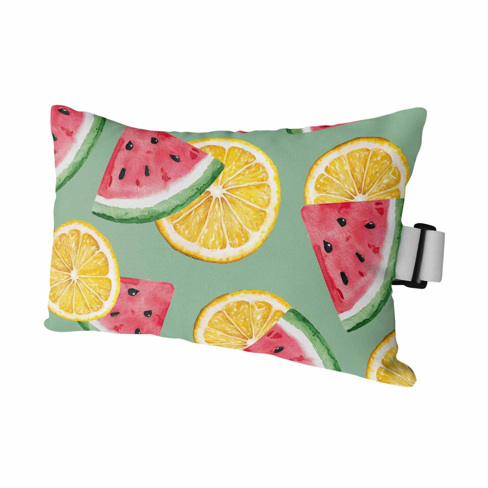 1PCS Outdoor Pillow for Chaise Lounge Chair Summer Watermelon Lemon on ...
