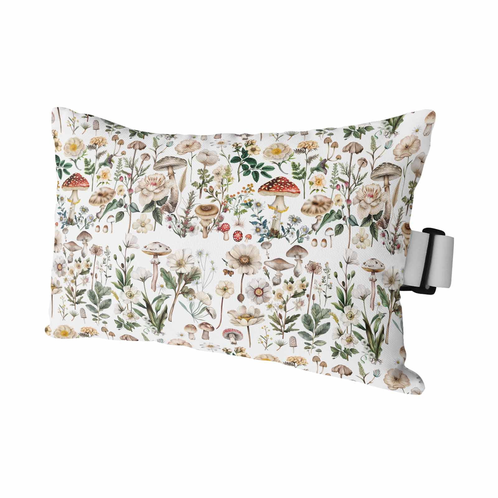 1PCS Outdoor Pillow for Chaise Lounge Chair Wild Mushroom Botanical ...