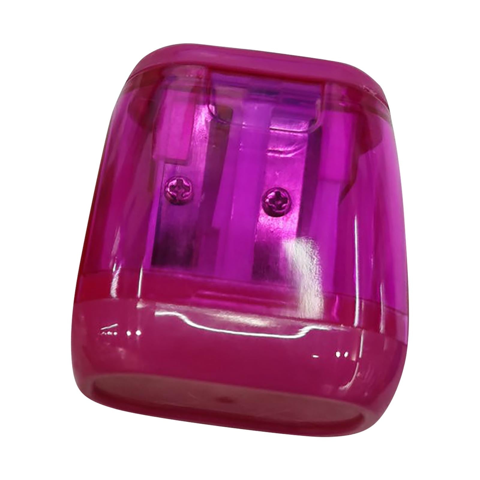 1PCS Pencil Sharpeners,Dual Holes Sharpener with Lid for Men,Women ...
