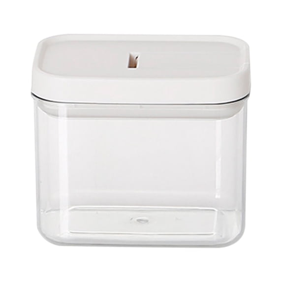 1PCS Plastic Sealed Jar for Kitchen Household Snacks Grains Storage ...