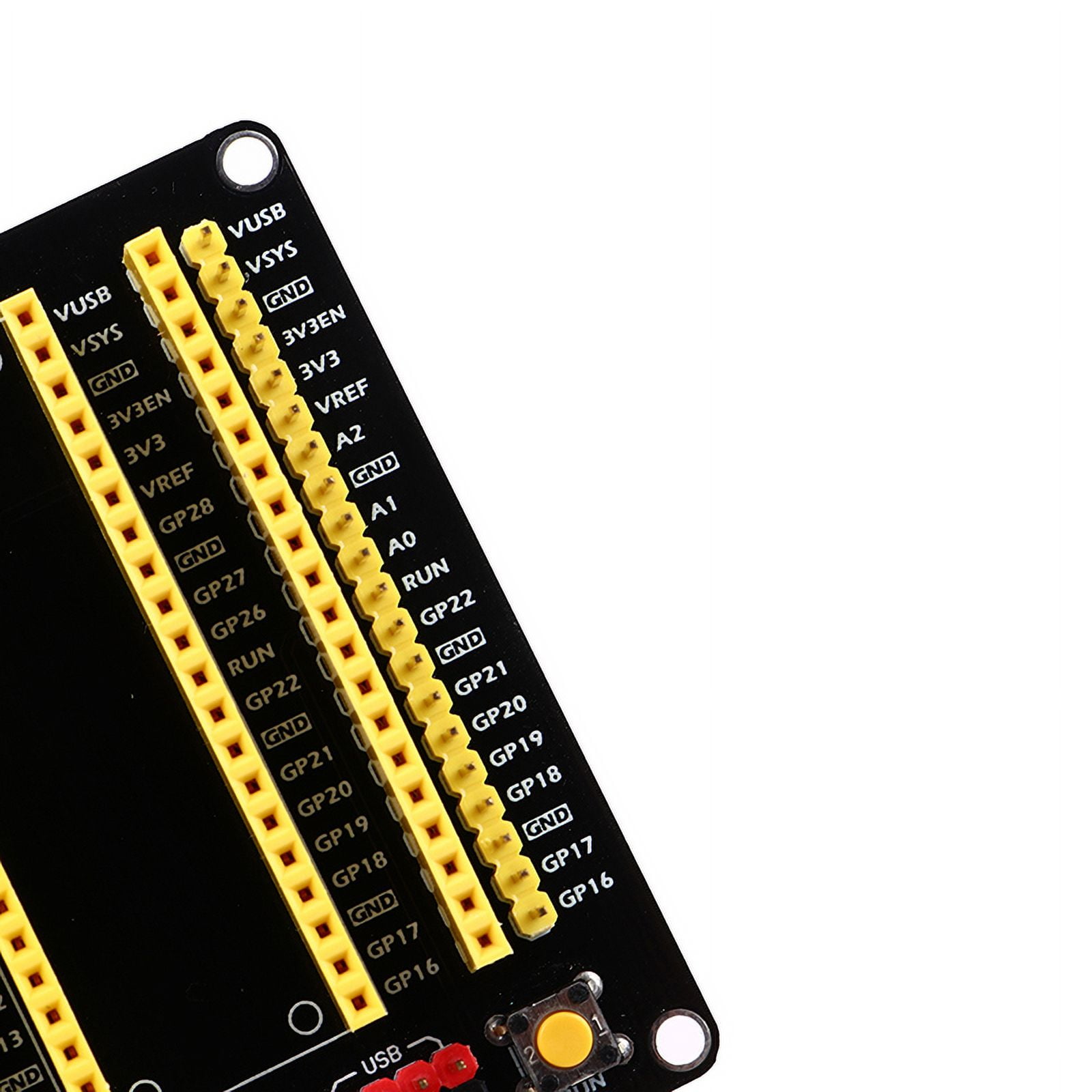 1pcs Raspberry Pi Pico Expansion Board Gpio Breakout Extension Adapter Onboard