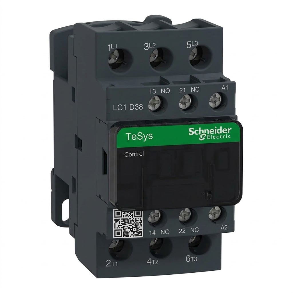 1PCS SCHNEIDER LC1-D38M7C TeSys D AC Contactor 38A 3P 3NO+1NO/1NC Coil ...