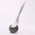 1PCS Scrubber With Handle Comes 1PCS Short Handle Stainless Scrubber ...