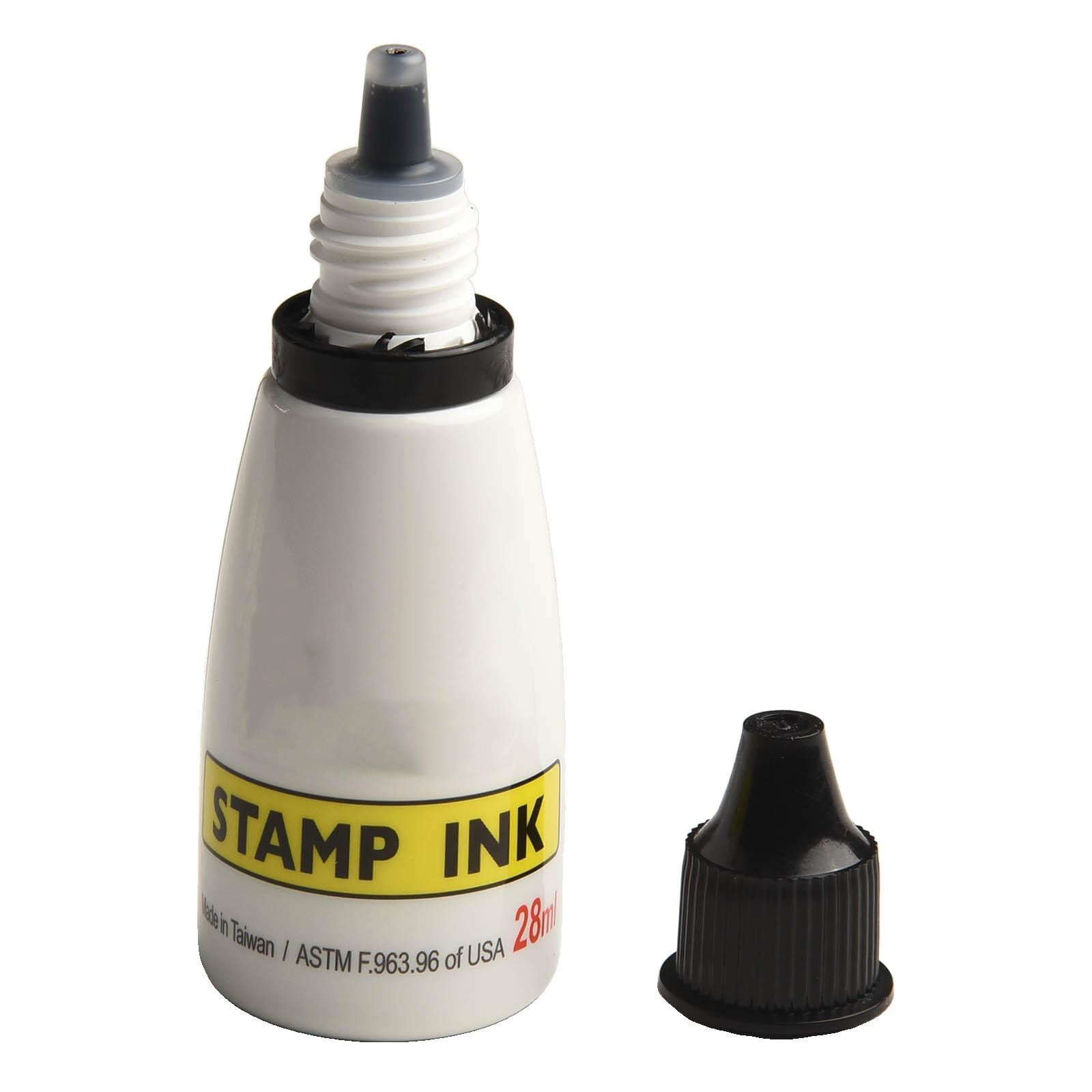 1PCS Self-Inking Refill Ink Refillable Ink For Stamps Water-based Ink ...