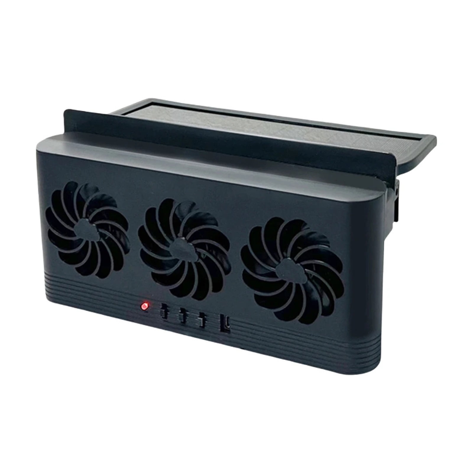 1PCS Solar Car Exhaust Fan with 3 Air 5000 RPM Outlets Car Radiator Air ...