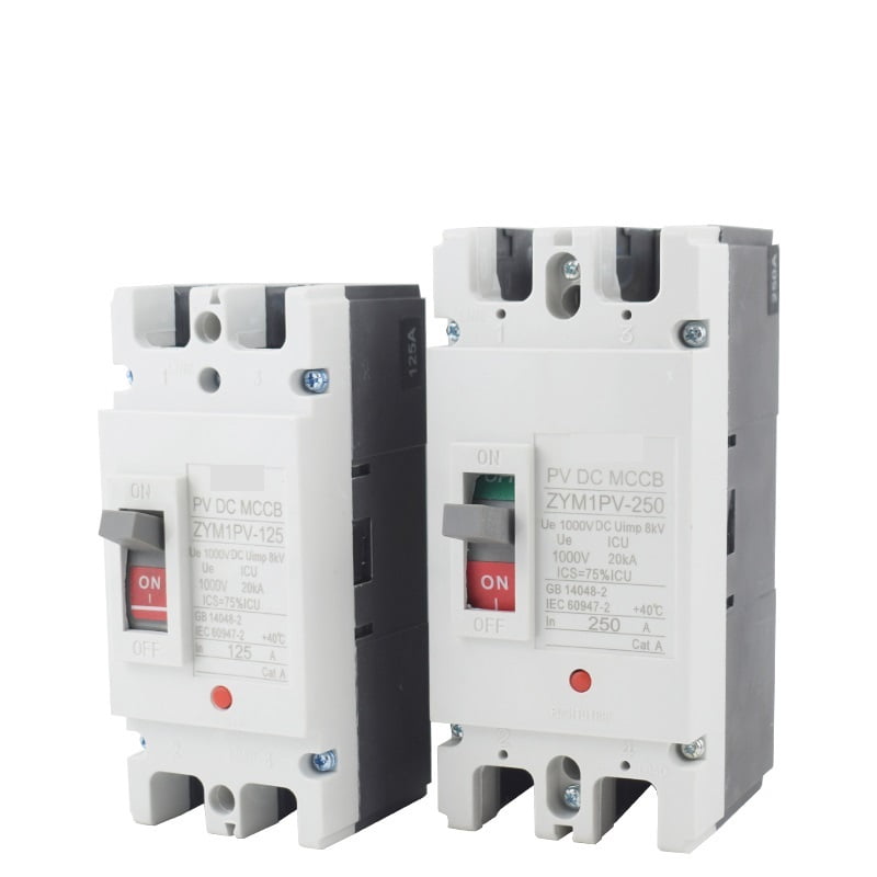 1PCS Solar Molded Case DC Circuit Breaker MCCB Overload Protection ...