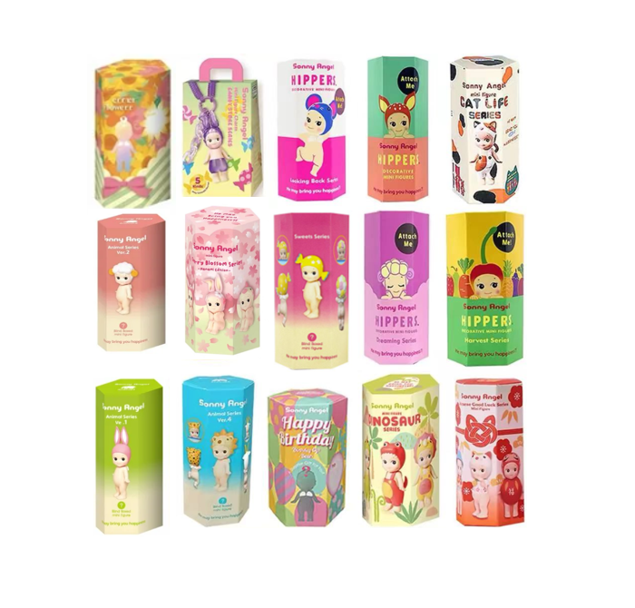 1PCS Sonny Angels Animal Series Ver.2 Holding Face Sonny Angles Figure ...