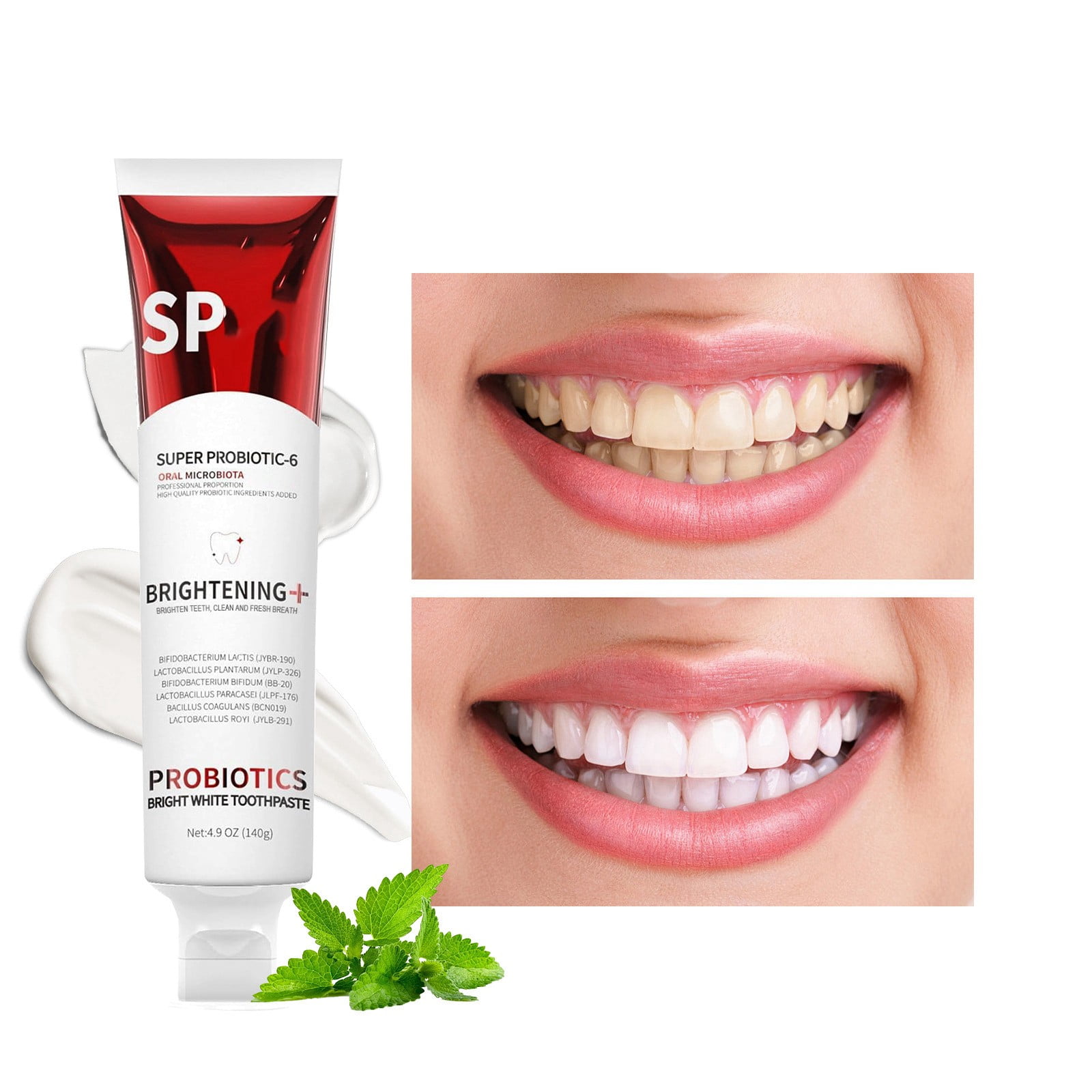 1PCS Sp6 Probiotic Toothpaste, Sp 6 Toothpaste, Sp-6 Ultra Whitening ...