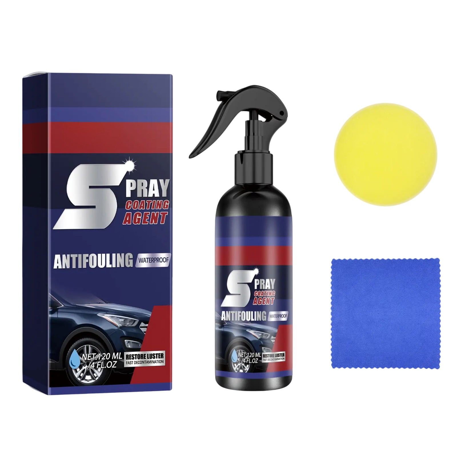 1PCS Spray Coating Agent, Multi-Functional Coating Renewal Agent, Car ...