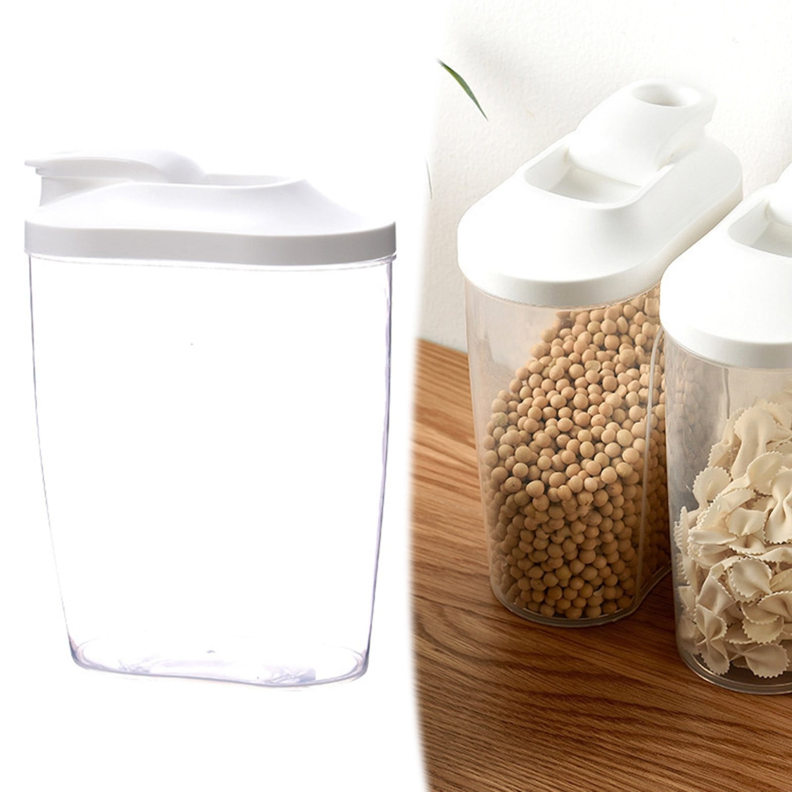 1PCS Storage Box Food Storage Container With Lids And Pour Spout ...