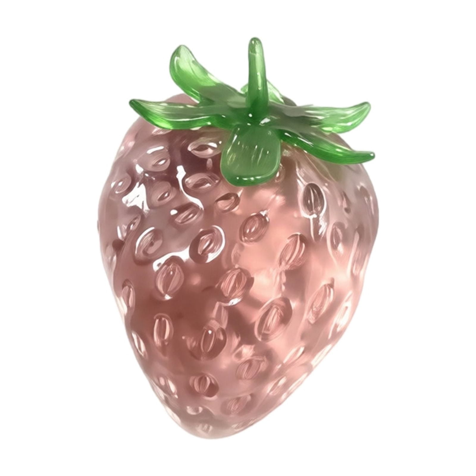 1PCS Strawberry Shaped Squeeze Stress Toy, Cute Silicone Sensory Fidget ...