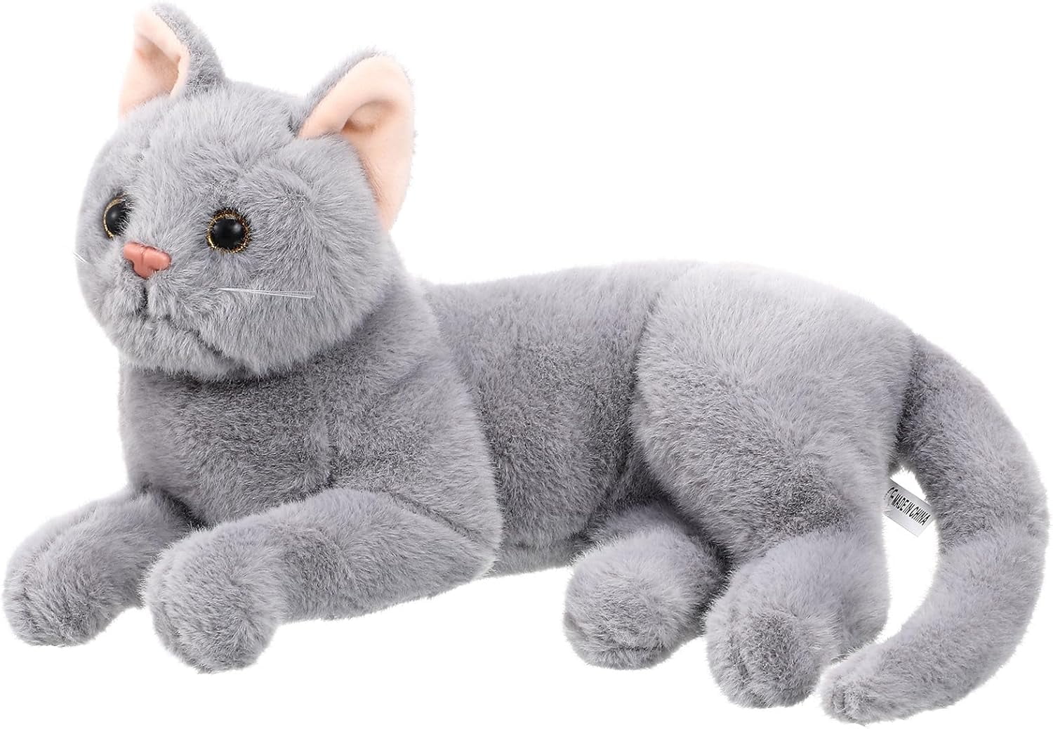 1PCS Stuffed Cat, Stuffed Cats Plush Cat Doll, Simulation Pure White ...