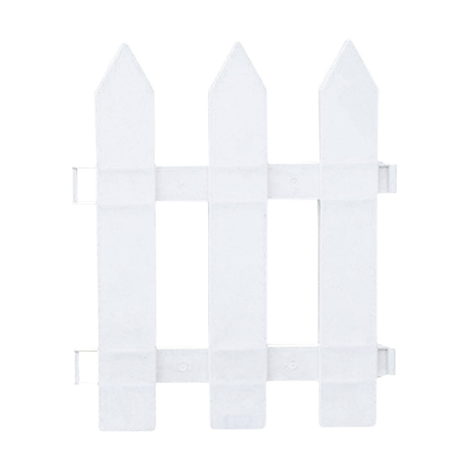 1PCS Sturdy PVC Plastic Garden Fence, Smooth Polished Edge Splicable ...