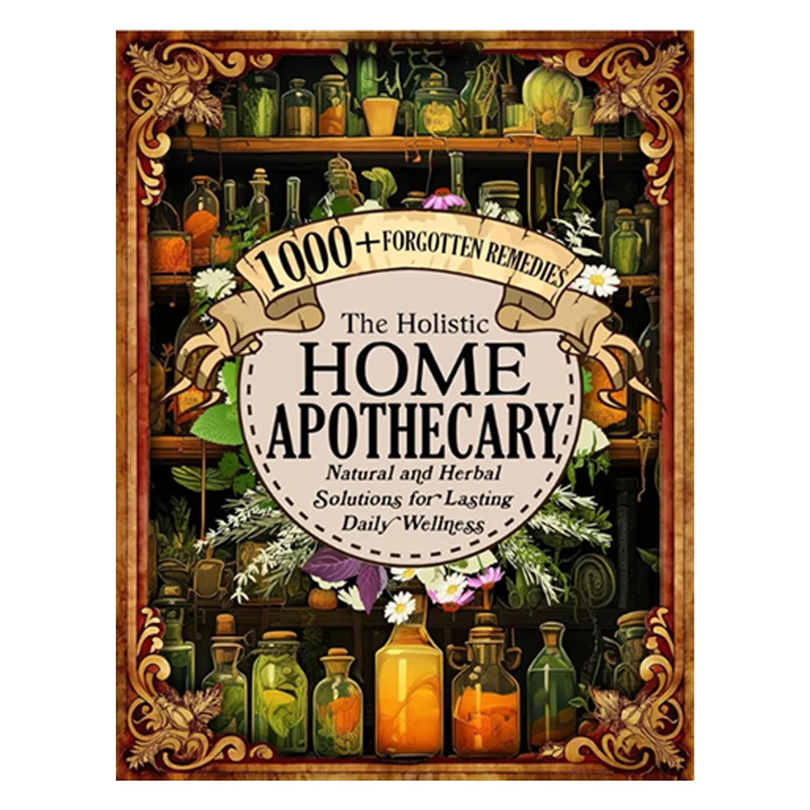1PCS The Holistic Home Apothecary: 1000+ Forgotten Remedies - Natural ...