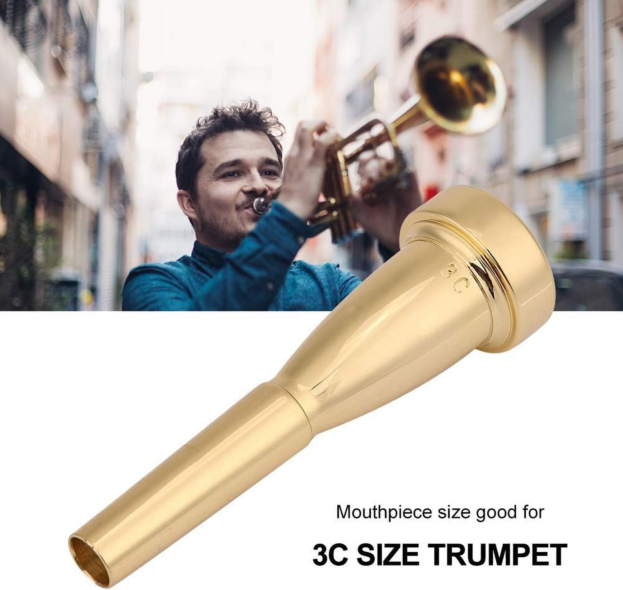 1PCS Trumpet Mouthpiece, Trumpet Mouthpiece Replacement for Musical ...