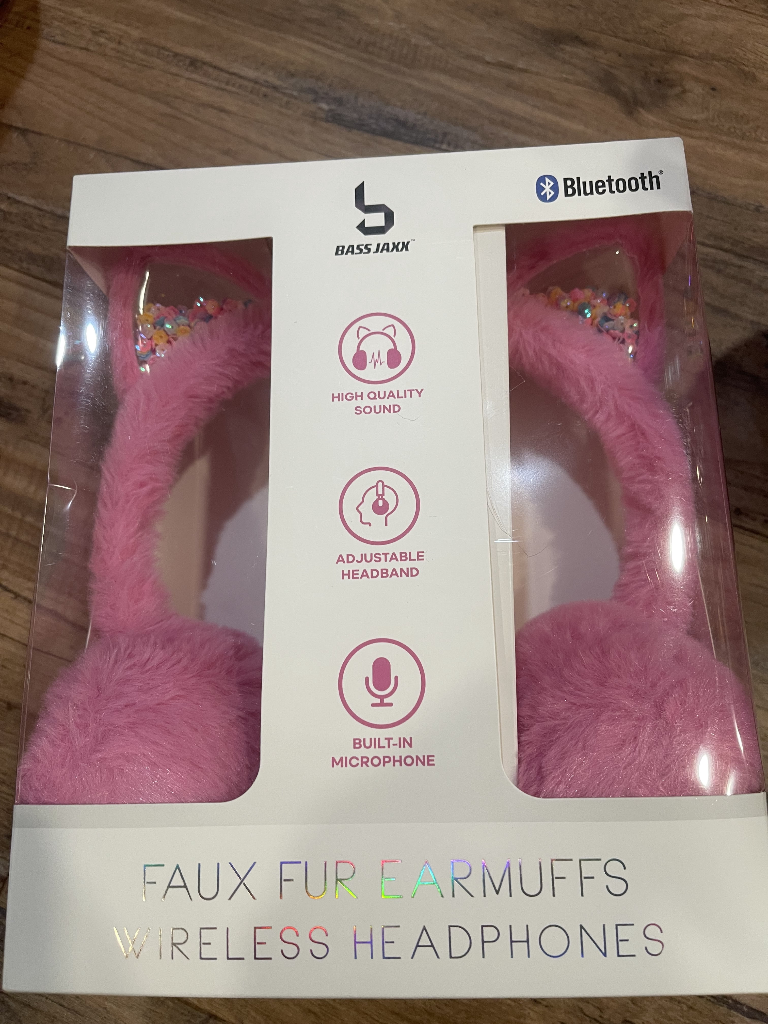 1PCS Warm FAUX FUR Cat Ear Muffs wireless headphones Cute Cat ear ...