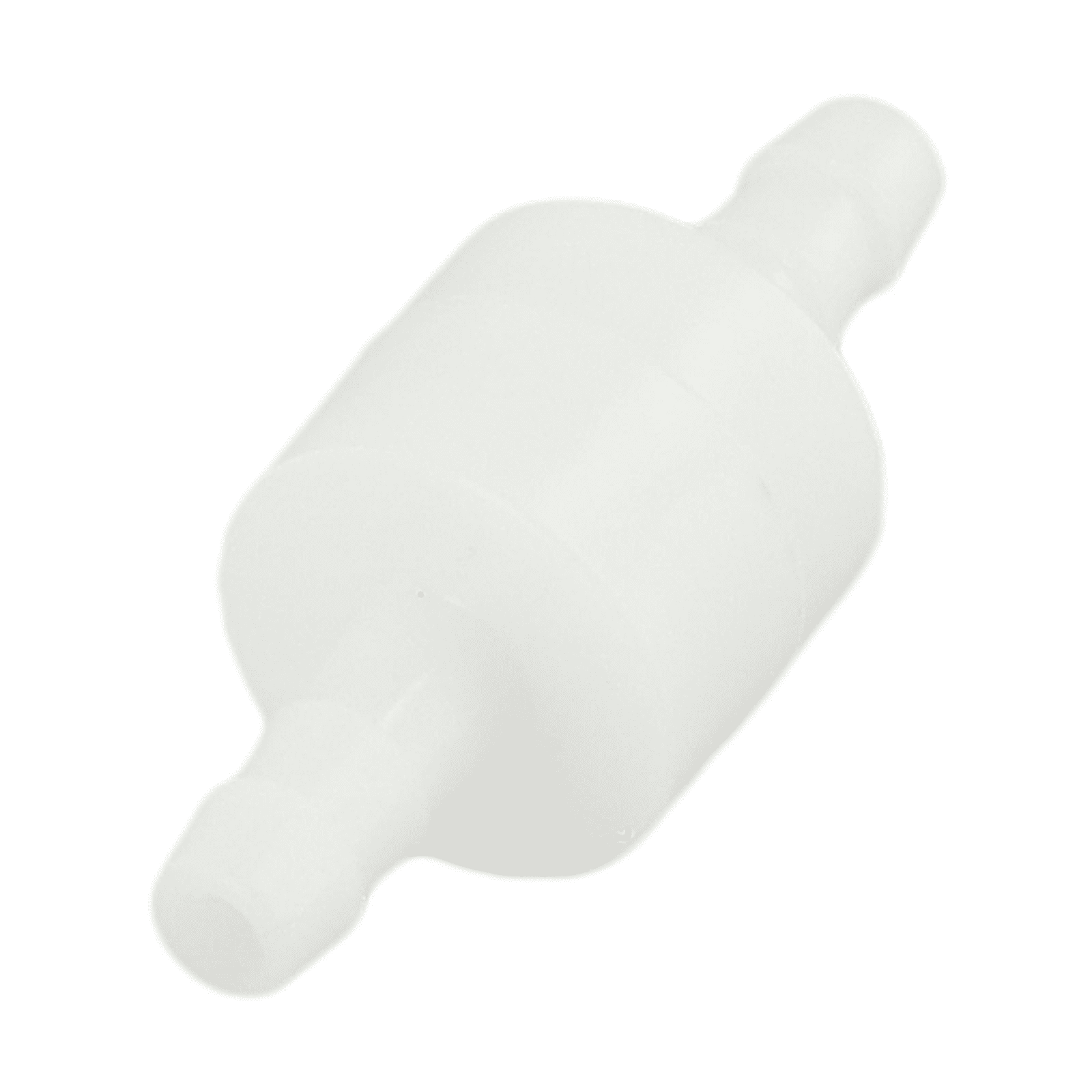 1PCS White 6mm Plastic One Way Inline Check Valve Fuel Gas Liquid Water ...