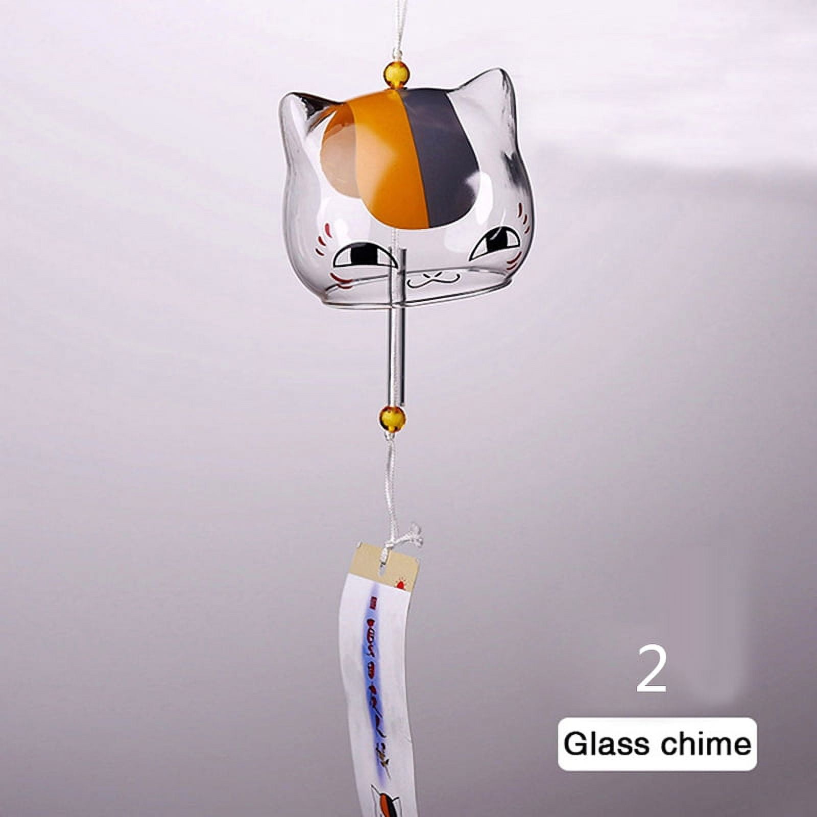 1PCS Wind Bell Japan Wind Chimes Handmade Glass Furin Home Office ...