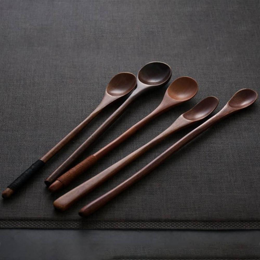 1PCS Wooden Spoons, Wooden Spoons for Cooking, Wooden Spoon, Serving ...