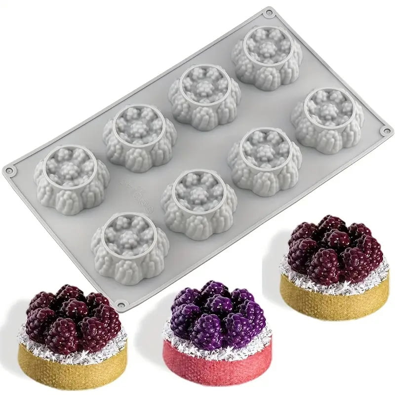 1PCS blackberry shape silicone cake mold raspberry mulberry shape ...
