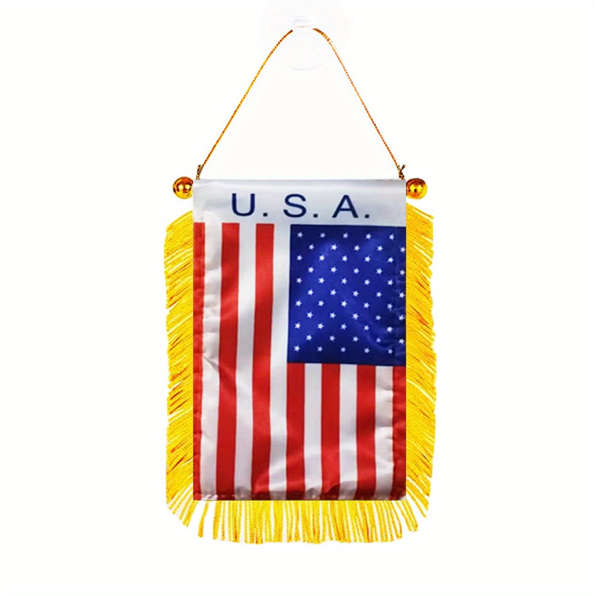 10PCs American Window Hanging Flag American Flag 3x4 Inch 8x12cm Double ...