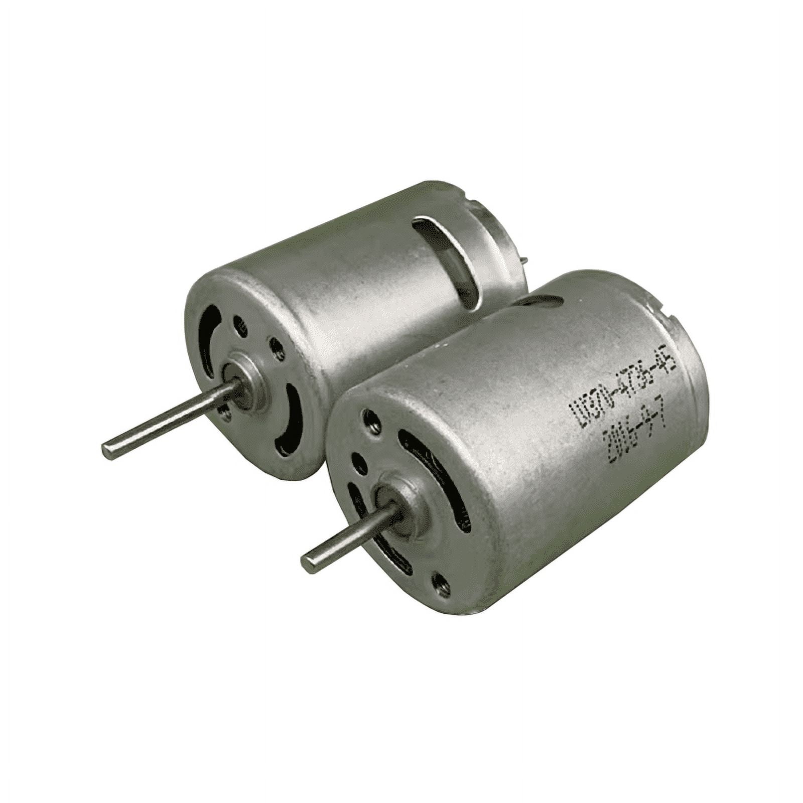 1PCs micro 370 motor DC 3V 5v 7.4V 12v 44000rpm high speed mini 24mm ...