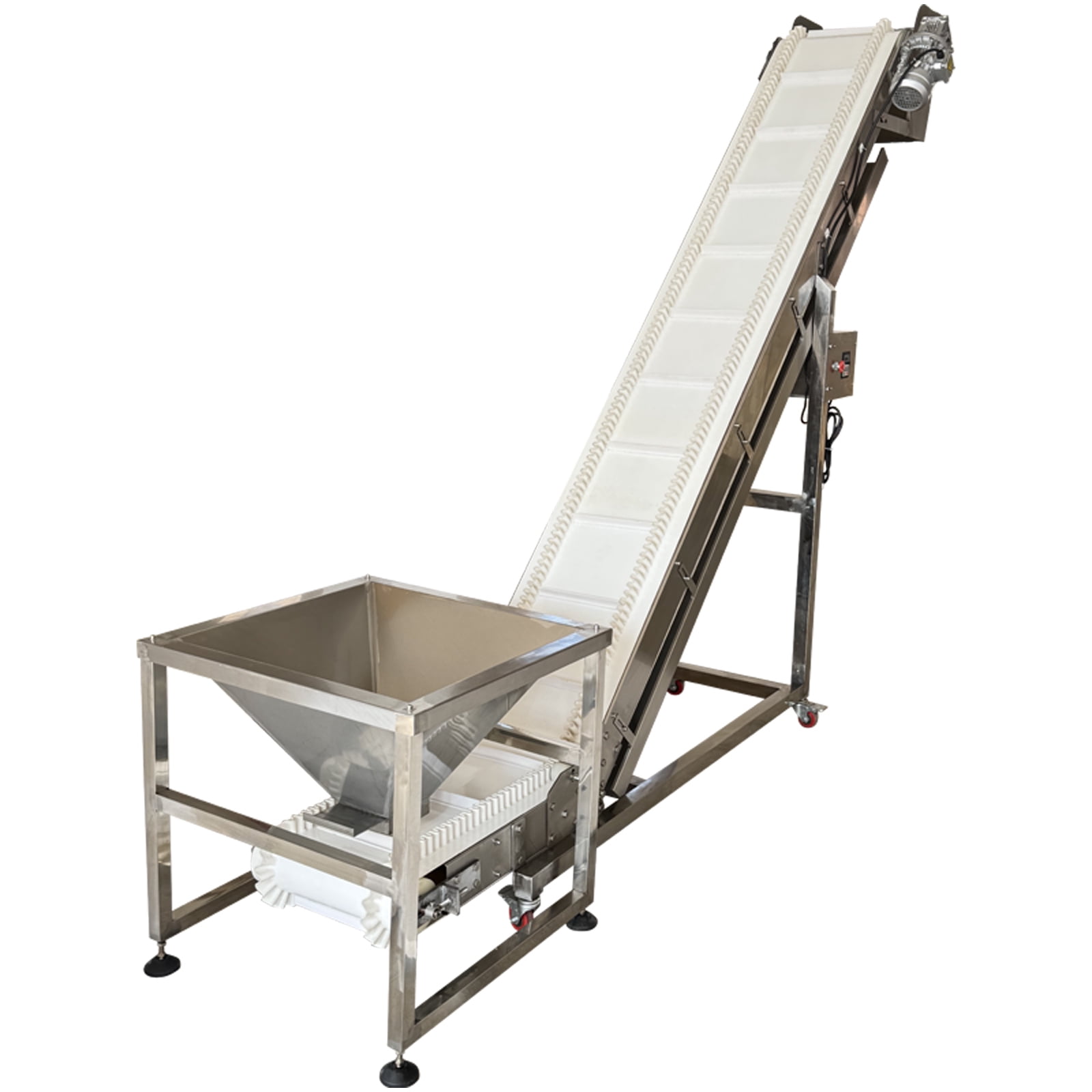1PH Elevating Rice Nut Conveyor Granule Food Bucket Elevator Machine ...