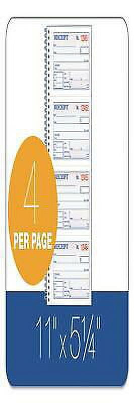 1PK ABFSC1152 Two-Part Rent Receipt Book, Two-Part Carbonless, 2.75 x 4 ...