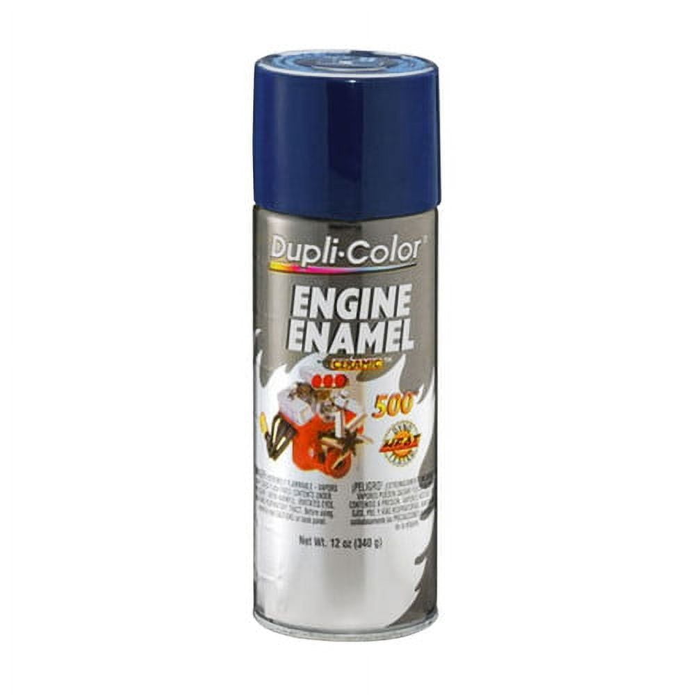 1PK Duplicolor DE1606 Engine Enamel Paint, Ford Dark Blue, 12 Oz Can ...