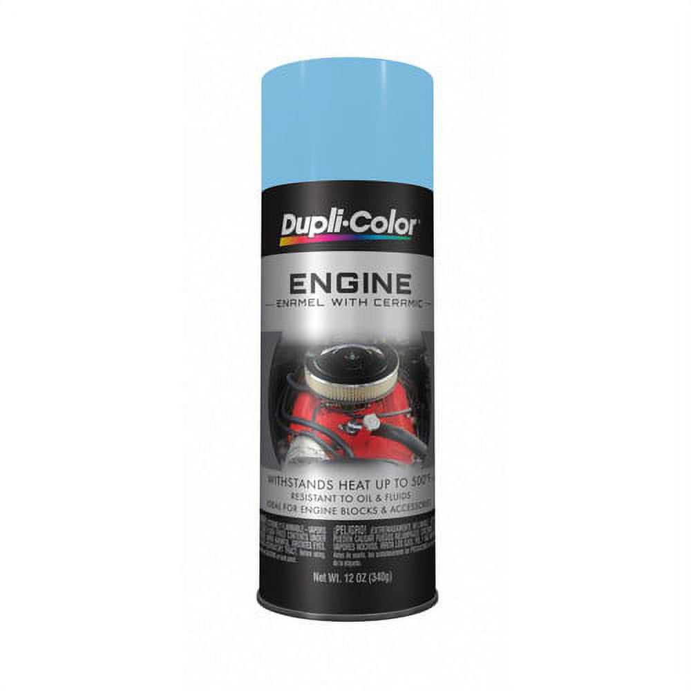 1PK Duplicolor DE1616 Engine Enamel Paint, Pontiac Blue, 12 Oz Can ...