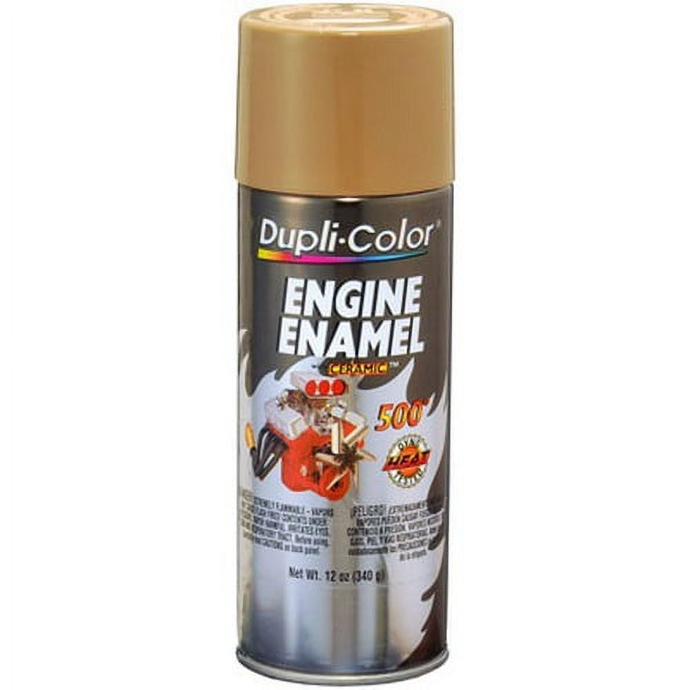 1PK Duplicolor DE1638 Engine Enamel Paint, Cummins Beige, 12 Oz Can ...