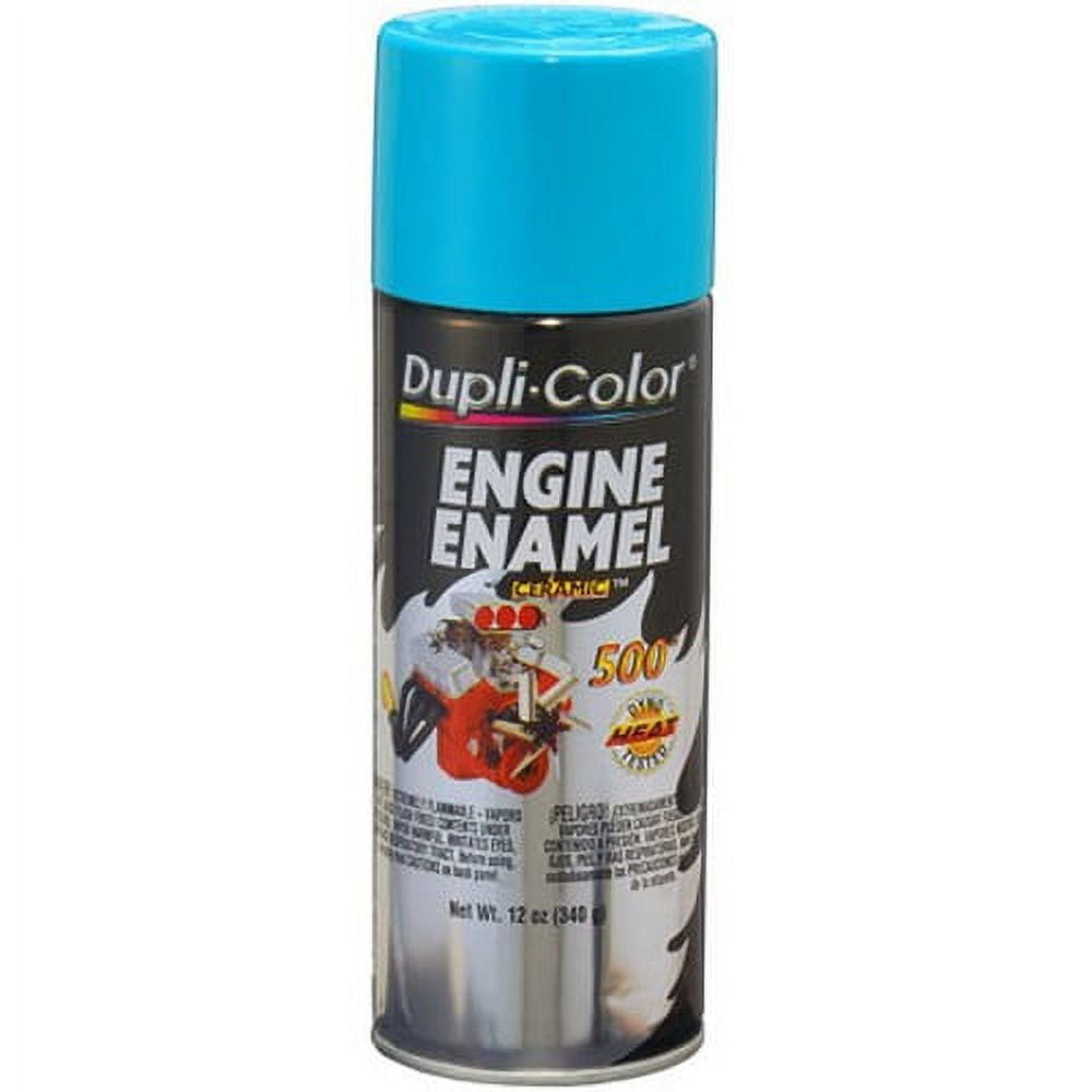 1PK Duplicolor DE1643 Engine Enamel Paint, Torque 'N' Teal, 12 Oz Can ...