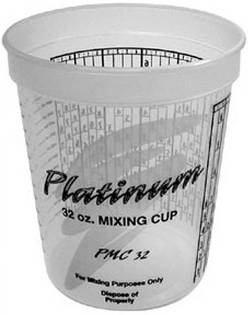1PK E-Z Mix PMC32 Platinum Mixing Cups with PPG Ratios, 1-Quart ...