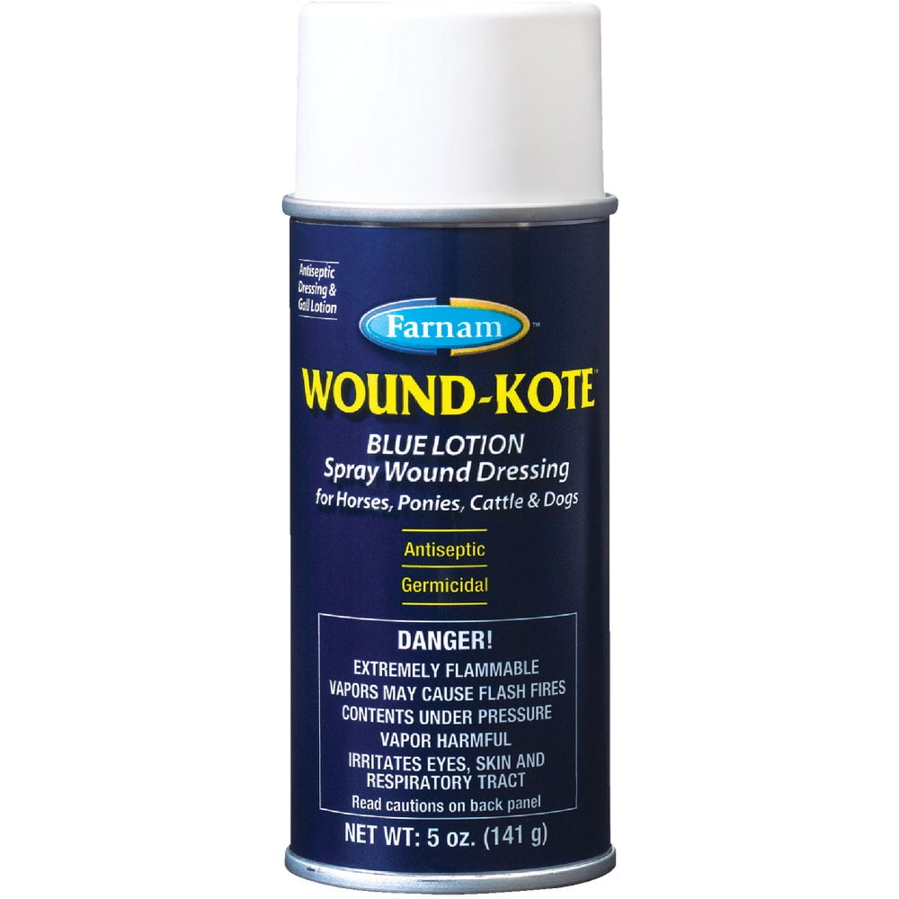 1PK Farnam Wound-Kote 5 Oz. Aerosol Spray Wound Dressing - Walmart.com