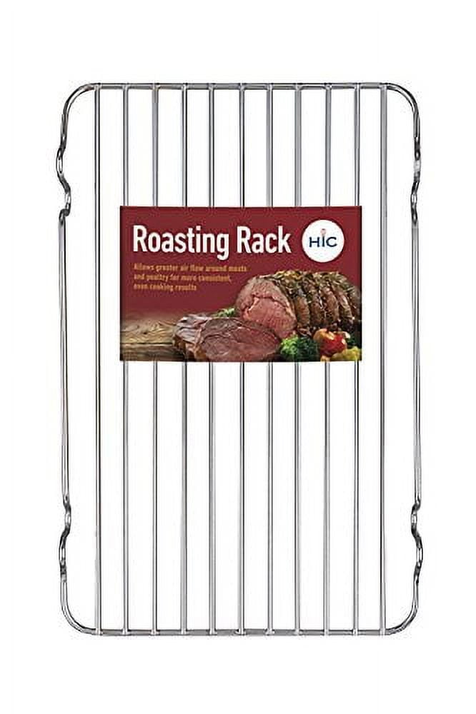 1PK HIC 43184 Mini Broiler Rack, Chrome, 12" x 7-1/2" - Walmart.com