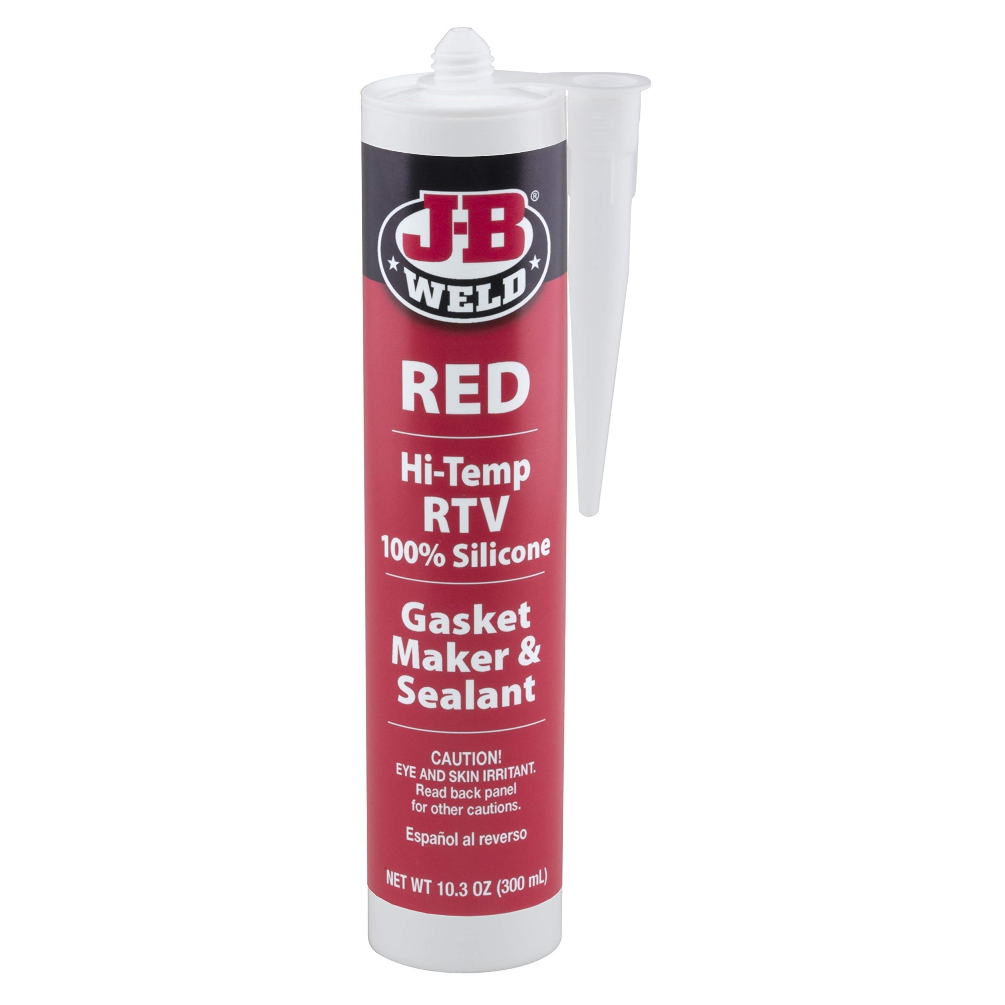 JB Weld 31914 Red High Temperature RTV Silicone Gasket Maker & Sealant ...