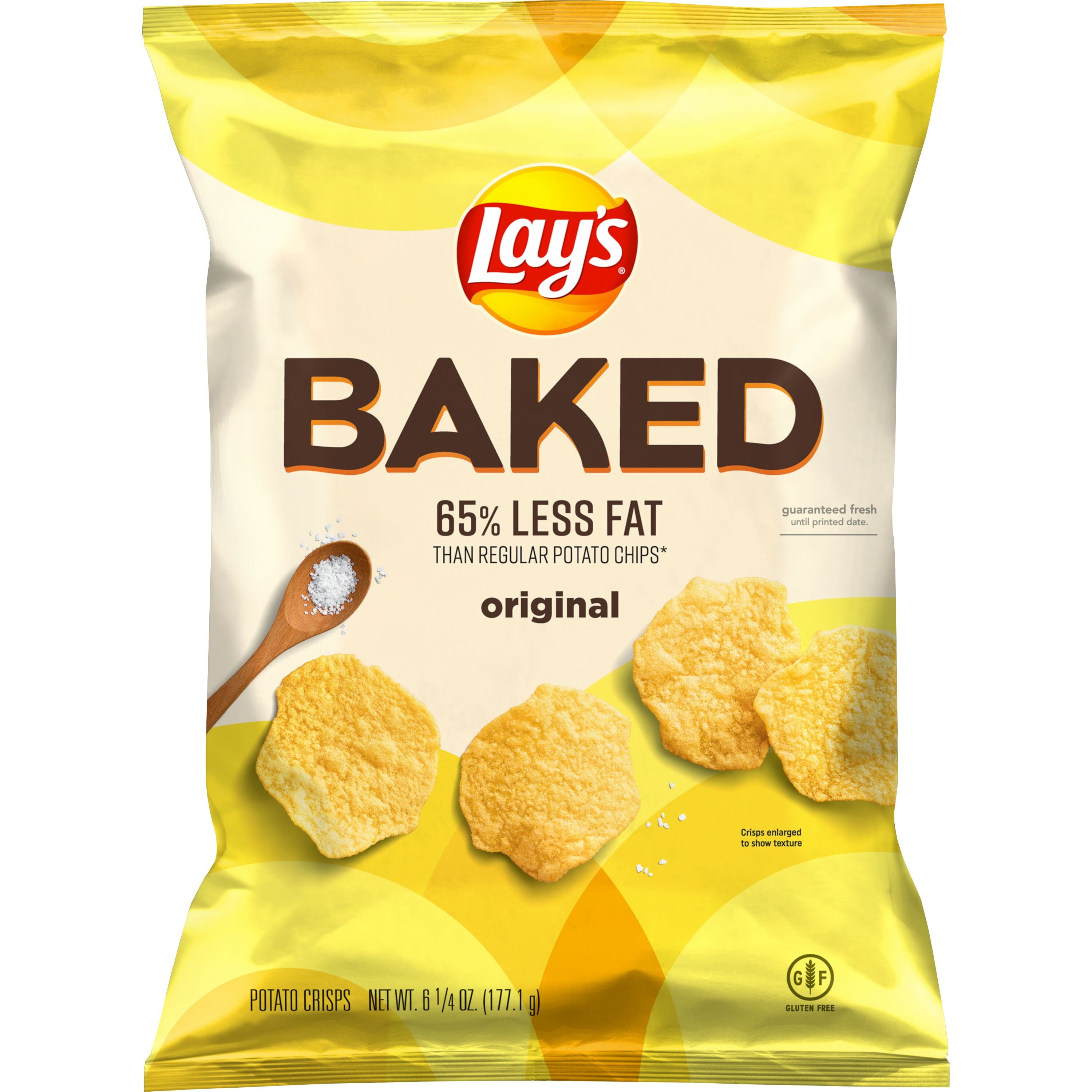 1PK,Lay's Baked Gluten-Free Original Potato Chips - Walmart.com