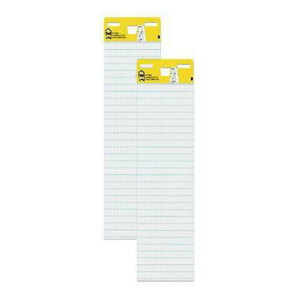 1PK MMM560 Vertical-Orientation Self-Stick Easel Pads, Quadrille Rule ...