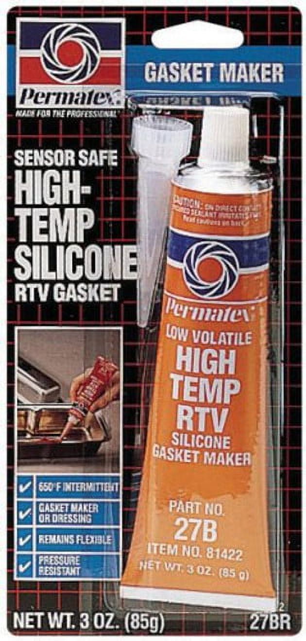 1PK Permatex 81422 Sensor-Safe High Temp RTV Silicone Gasket Maker ...
